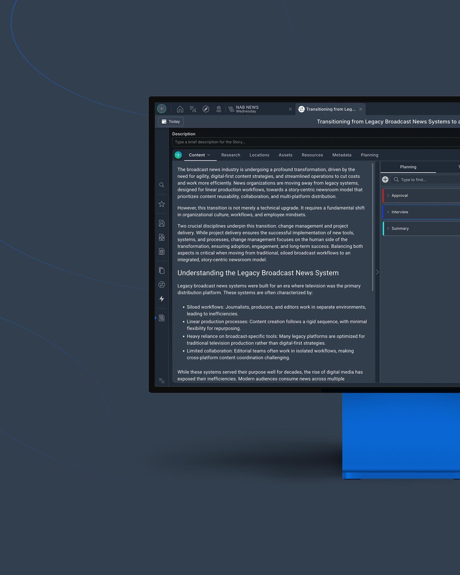 Saga | Planning, story creation, collaboration and publishing in one tool